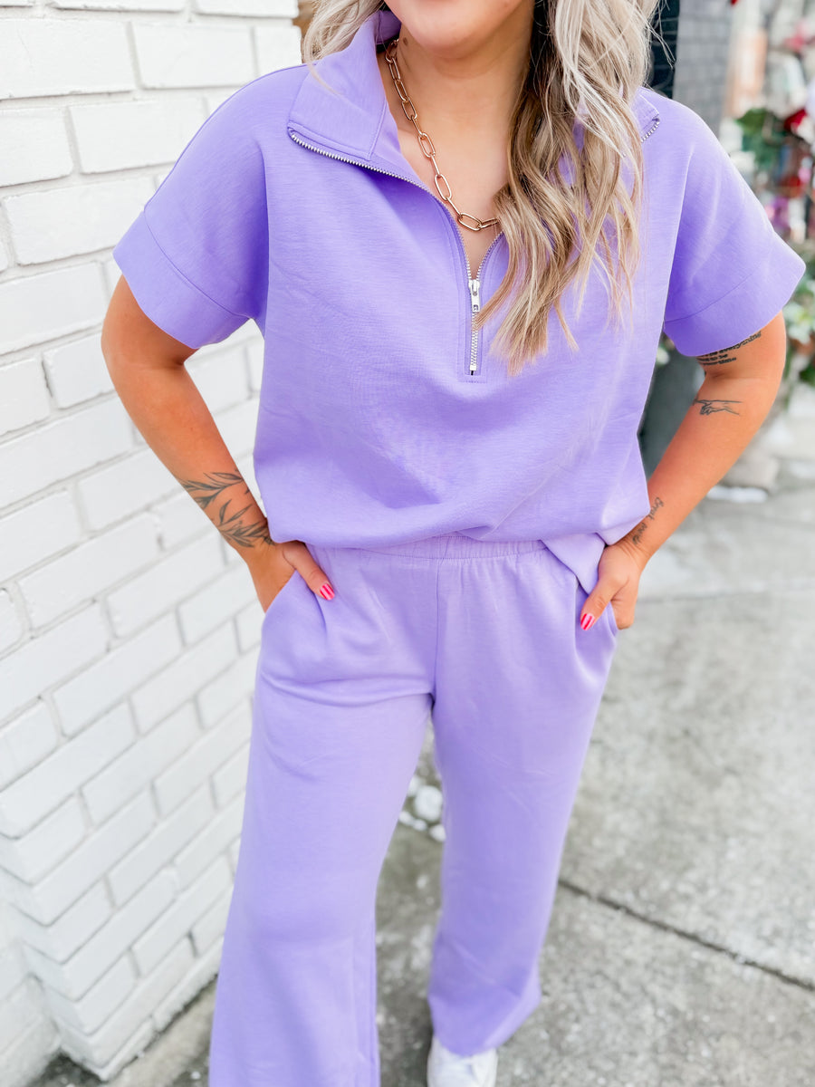 Rachel Modal Travel Set | Short Sleeve | Lilac – Henhouse Shoppe