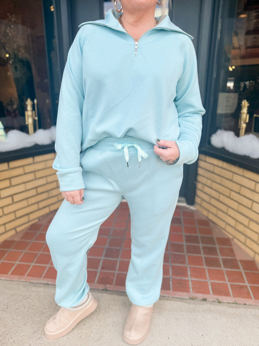 Rachel Modal Travel Set | Jogger Style | BLUE – Henhouse Shoppe