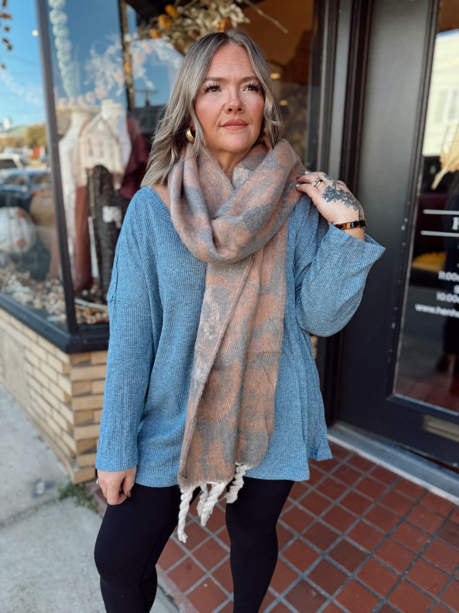 Leopard Luxe Scarf – Henhouse Shoppe