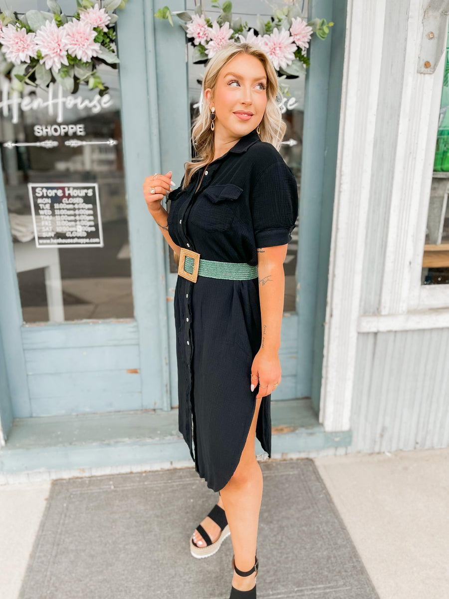 Teal Shores Woven Belt – Henhouse Shoppe